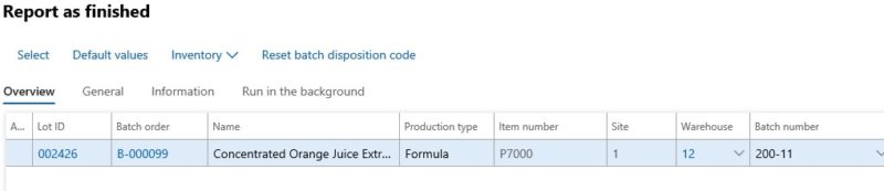 Rework Batch Orders in Microsoft Dynamics 365 for Finance and ...