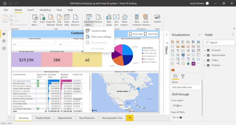 Power BI Datasets Changing Your Data Source RSM Technology Blog