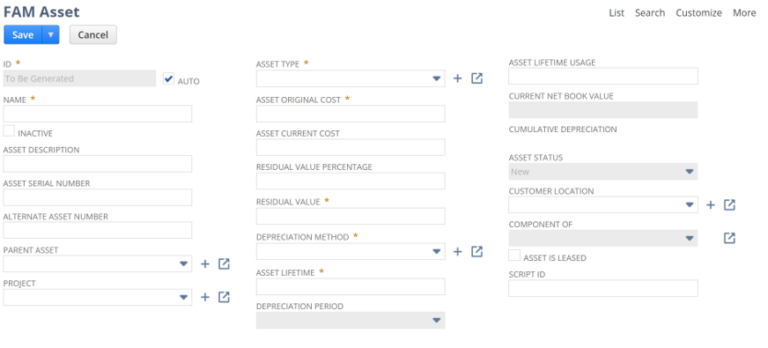 Fixed Assets Management SuiteApp : Initial Set Up - RSM Technology