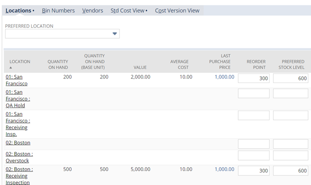 Advanced Inventory: Automated Reorder Points - RSM Technology