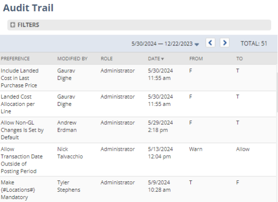 System Audit Functionality In Netsuite Rsm Technology