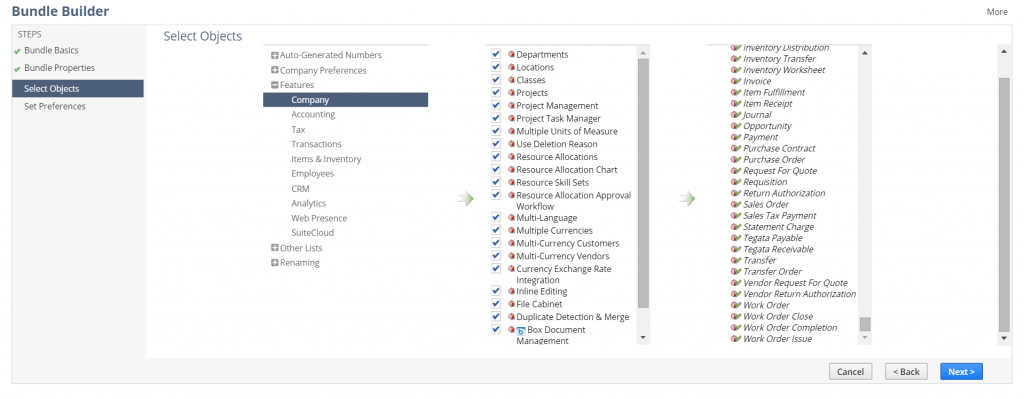 Bundling and transferring sandbox customizations in NetSuite - RSM ...