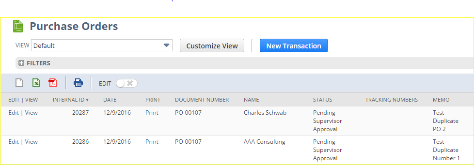Preventing Duplicate Transaction Numbers In Netsuite Rsm Technology