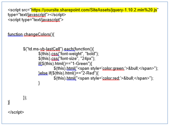 Stoplight indicator for a task list in SharePoint online - RSM ...